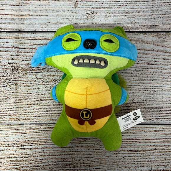 Fuggler | Toys | Teenage Mutant Ninja Turtles Fuggler Leonardo Plush ...